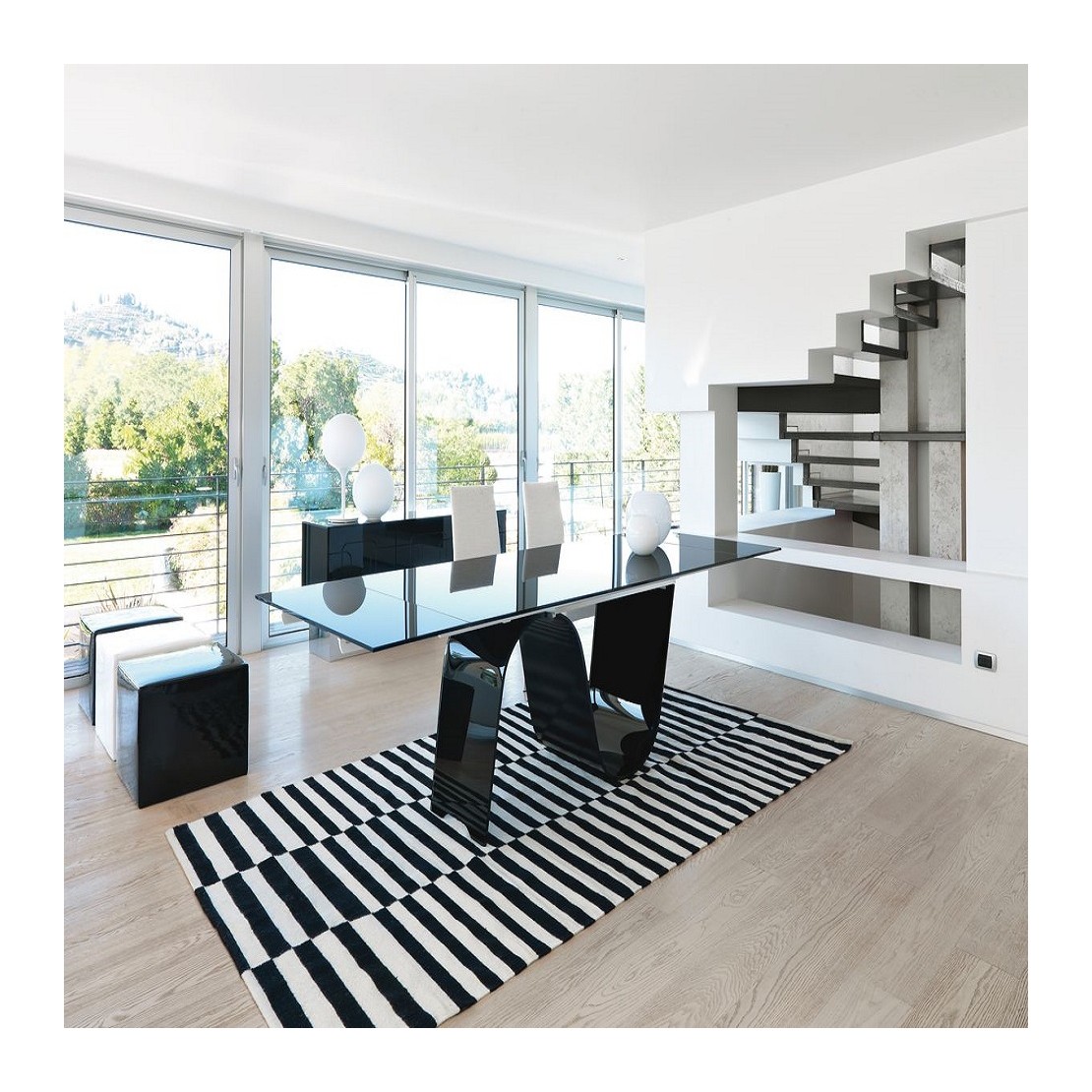 INFINITY rectangular table - UNICO ITALIA